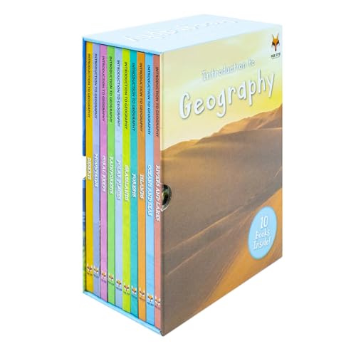 Childrens Introduction To Geography For Beginners 10 Hardback Book Col