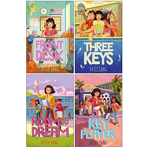 Front Desk Series 4 Books Collection Set By Kelly Yang (Front Desk, Th