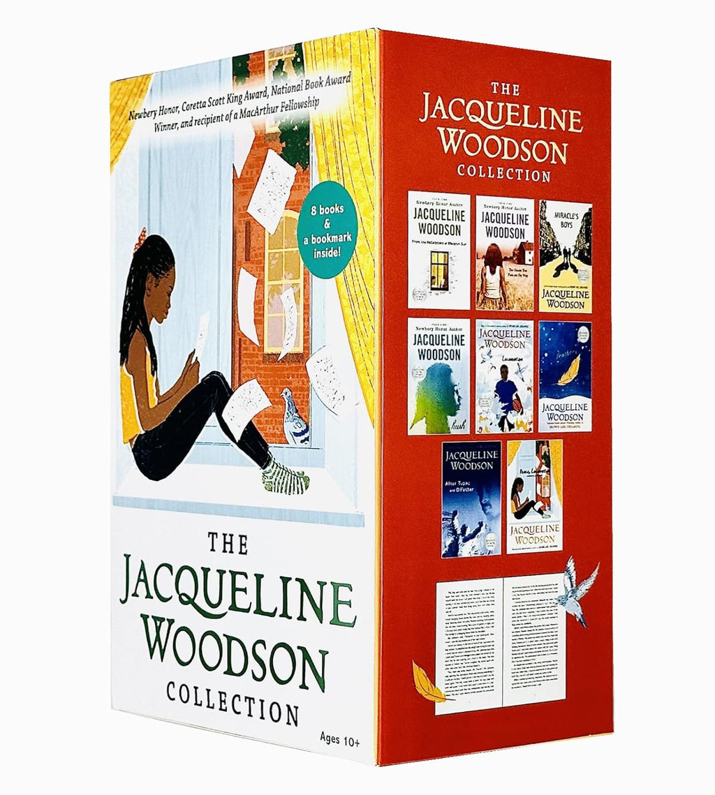 The Jacqueline Woodson Collection 8 Books Box Set (Peace Locomotion, A