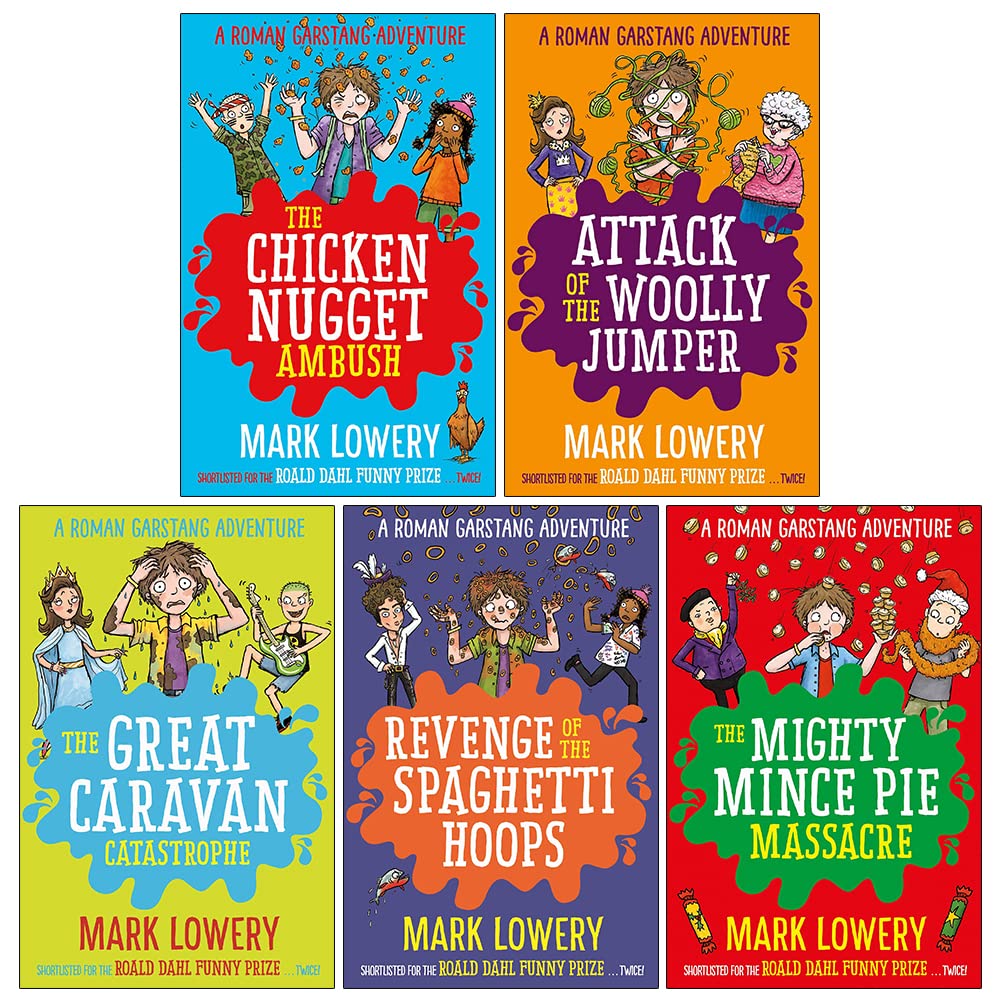 Roman Garstang Disasters Collection 5 Books Set By Mark Lowery (Chicke