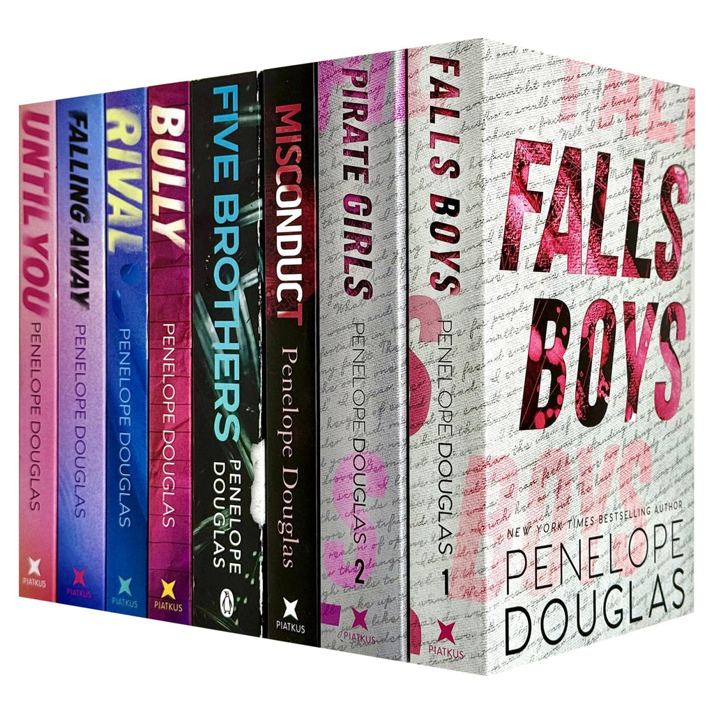 Penelope Douglas Collection 8 Books Set (Until You, Falling Away, Riva