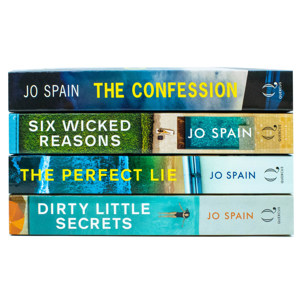 Jo Spain Series Collection 4 Books Set (The Confession, Six Wicked Rea
