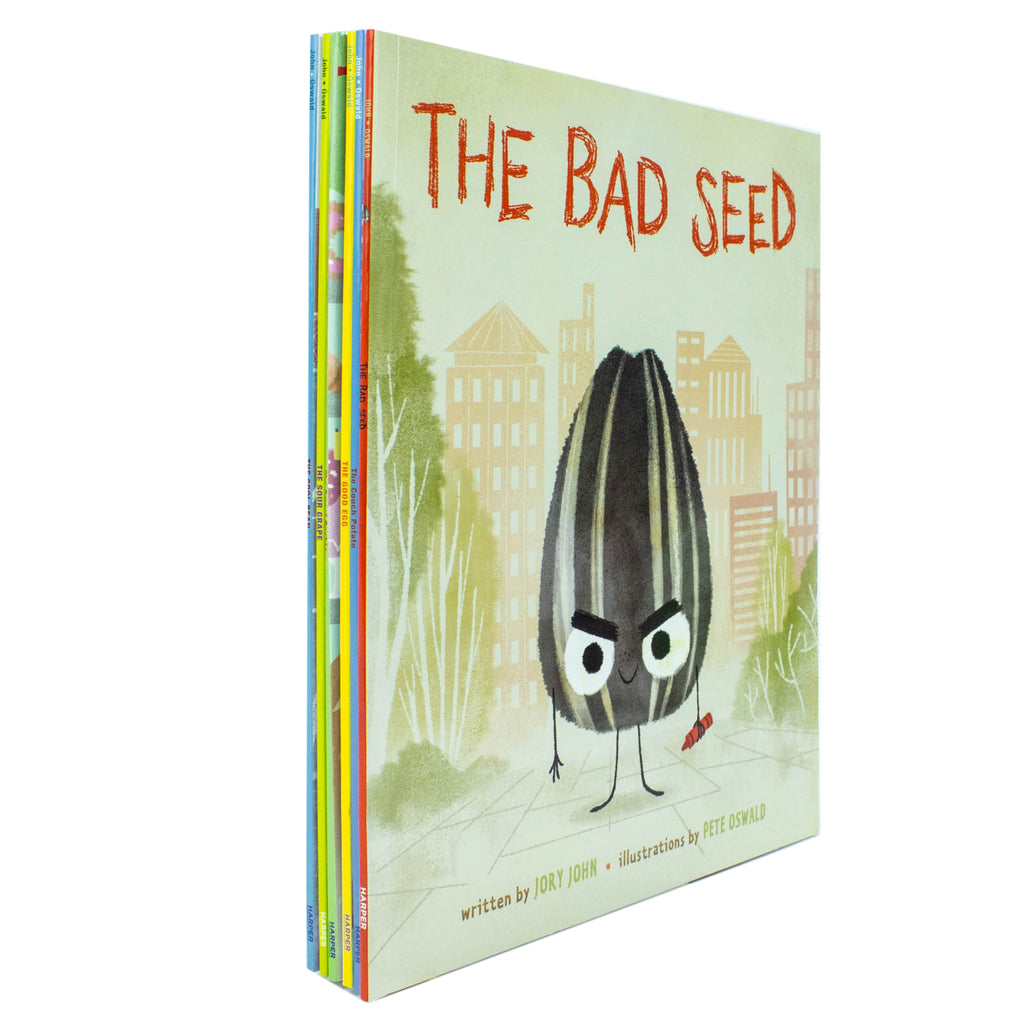 The Food Group Series 6 Books Collection Set By Jory John (The Bad See