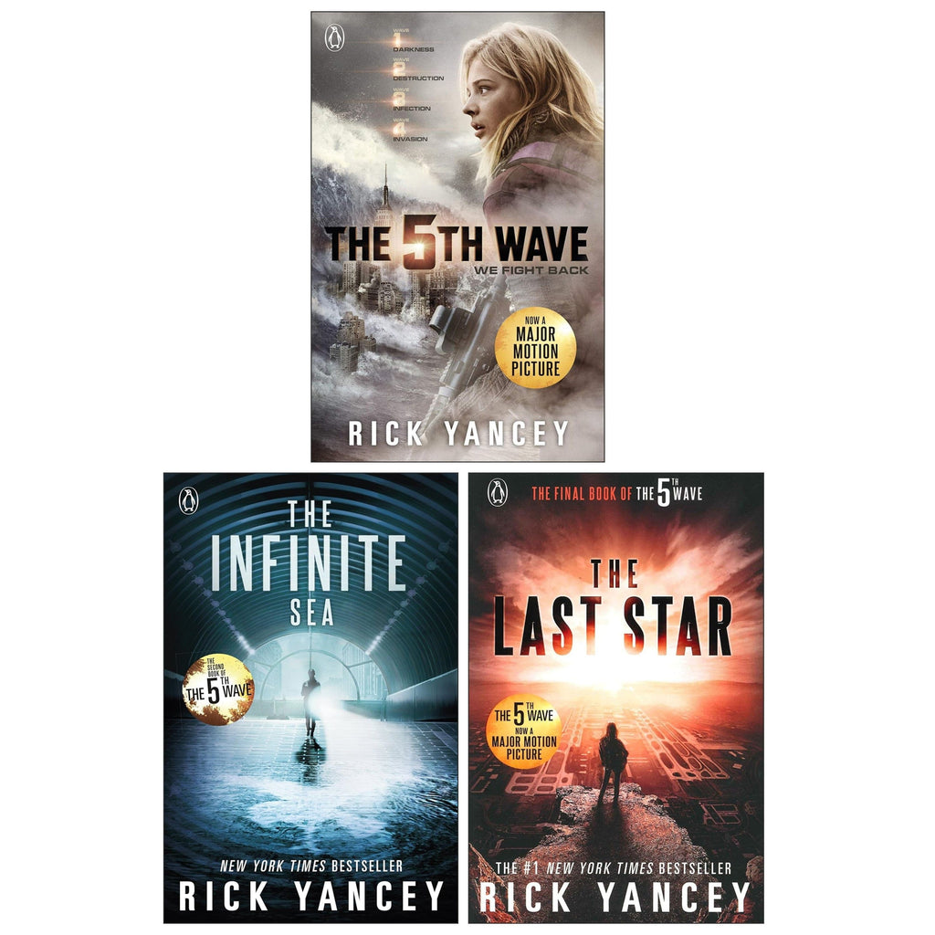 The 5th Wave Series 3 Books Collection Set by Rick Yancey (The 5th Wav