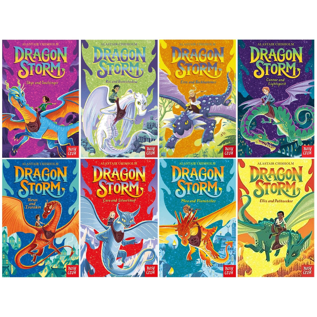 Dragon Storm Series Books 1 - 8 Collection Set By Alastair Chisholm (T