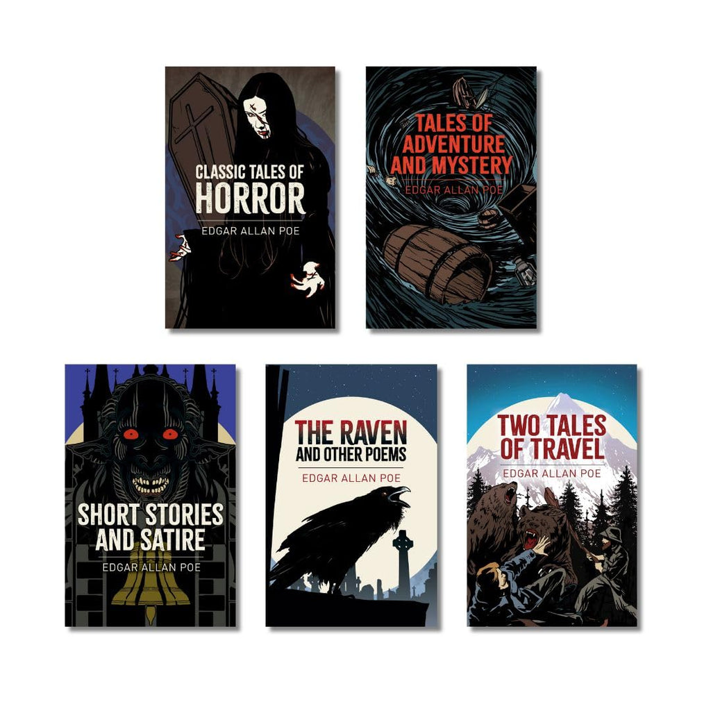 The Edgar Allan Poe Collection: 5-Book paperback boxed set (Arcturus C