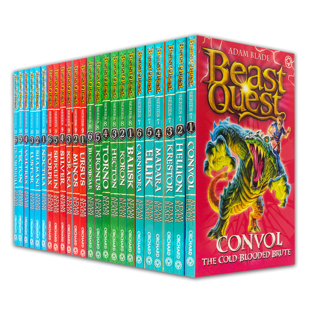 Beast Quest Series 7 - 10 Sets 24 Books Collection