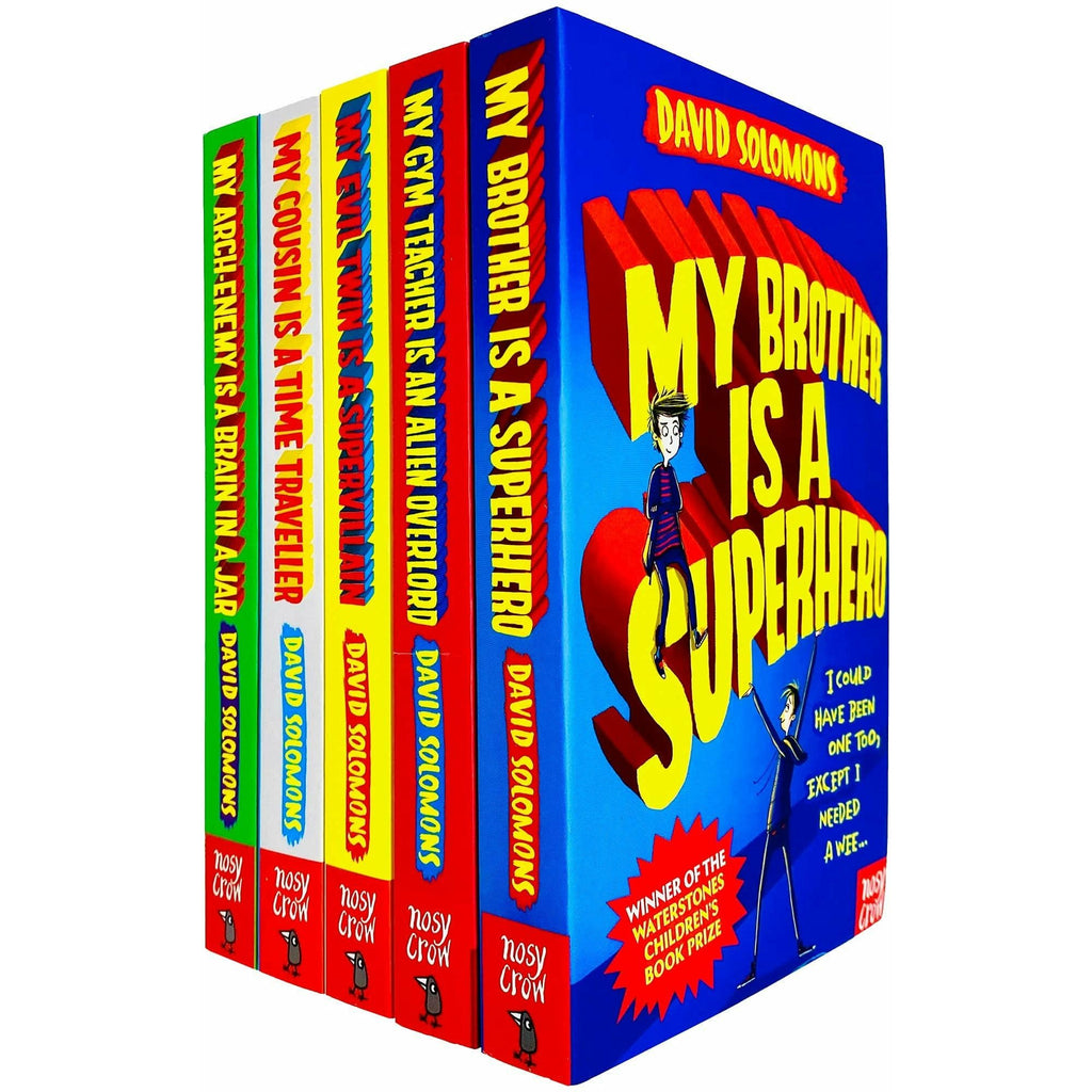 My Brother is a Superhero Series 5 Books Set By David Solomons