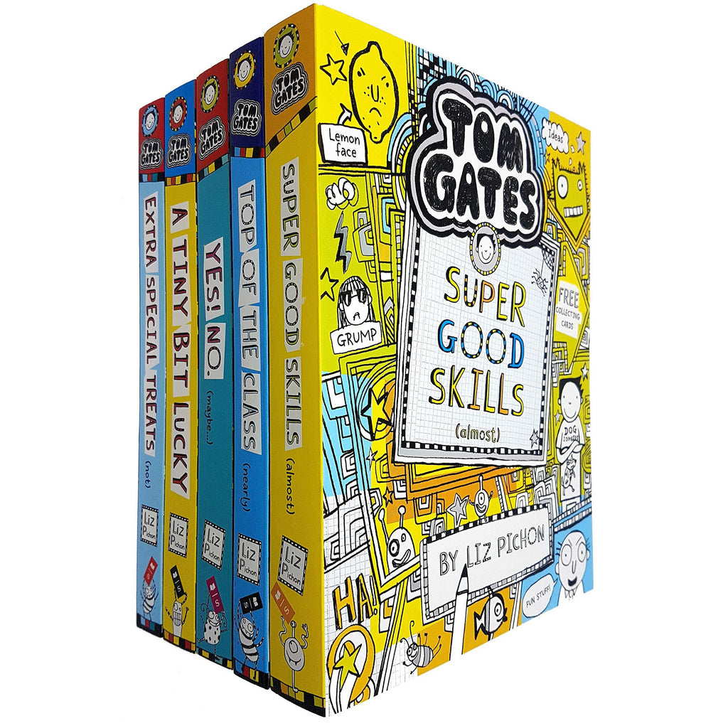 Tom Gates Collection 5 Books Pack By Liz Pichon Series 2 tom-gates-collection-5-books-pack-by-liz-pichon-series-2