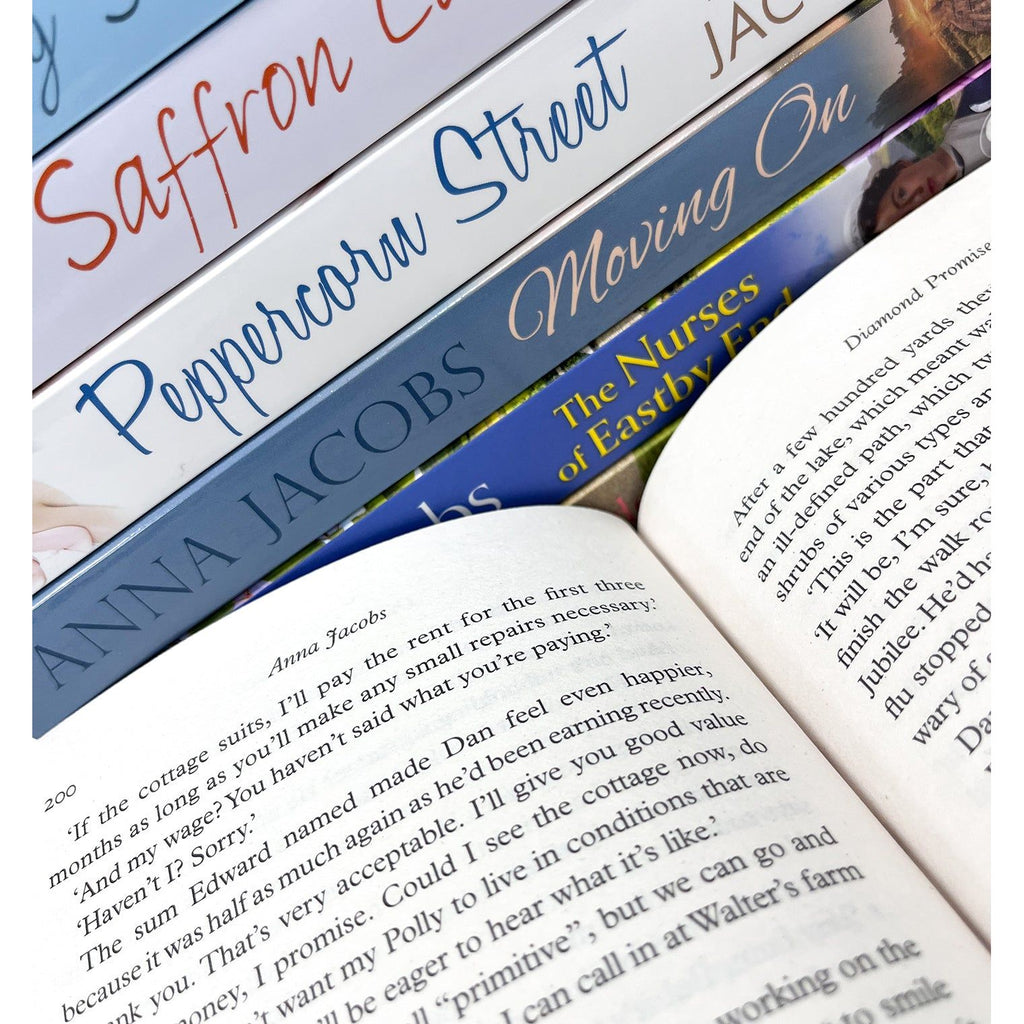 Anna Jacobs 12 Books Collection Set (Diamond Promises, Golden Dreams,