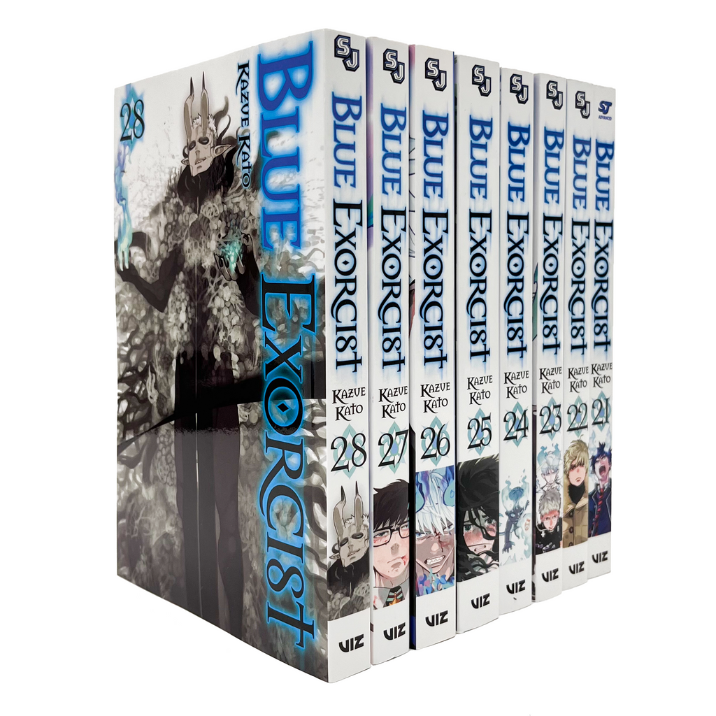 Blue Exorcist Volume 21-28 Collection 8 Books Set Series 5 By Kazue Ka
