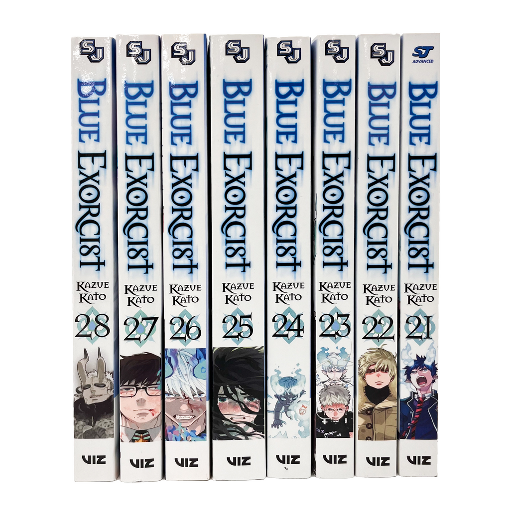 Blue Exorcist Volume 21-28 Collection 8 Books Set Series 5 By Kazue Ka