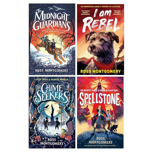 Ross Montgomery 4 Books Collection Set (The Midnight Guardians, The Ch