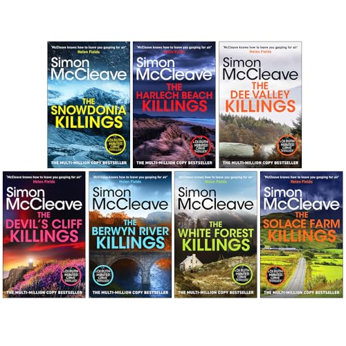 DI Ruth Hunter Series 1-7 Books Collection Set By Simon McCleave (The