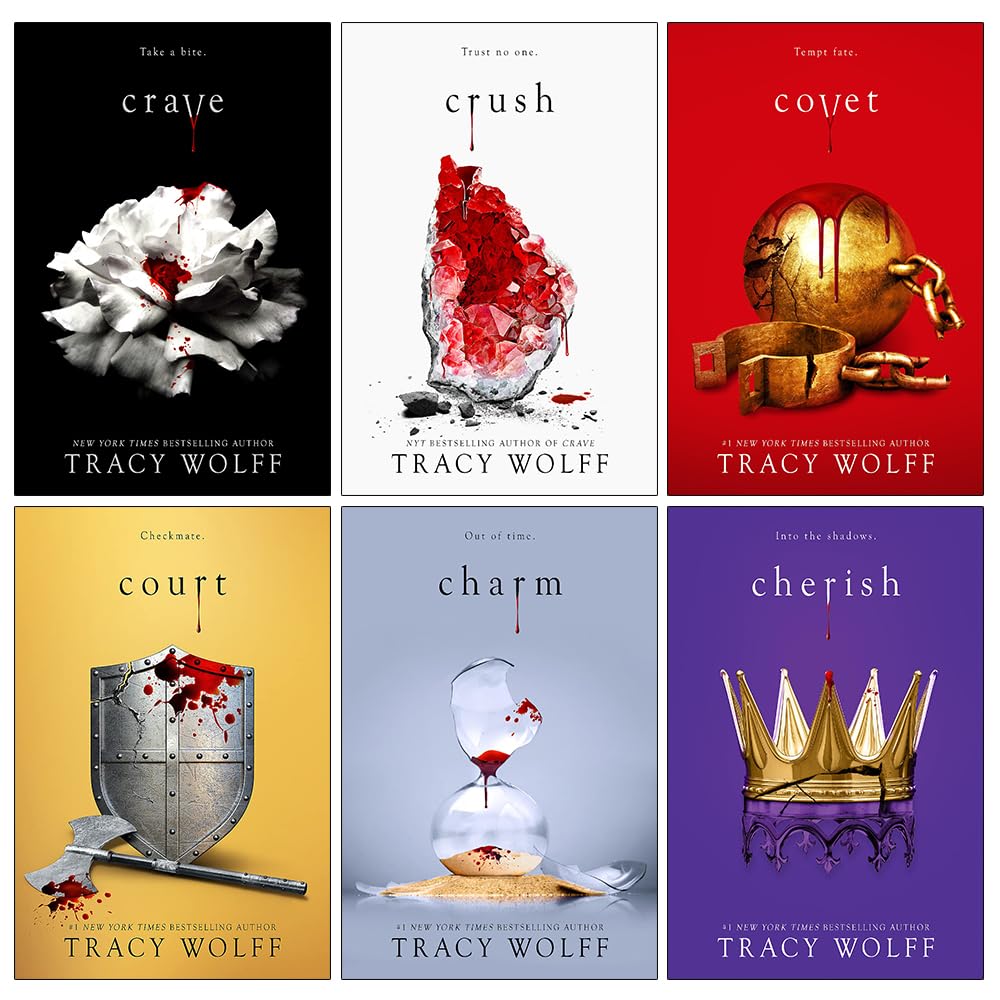 Crave Series 6 Books Collection Set By Tracy Wolff (Crave, Crush, Cove
