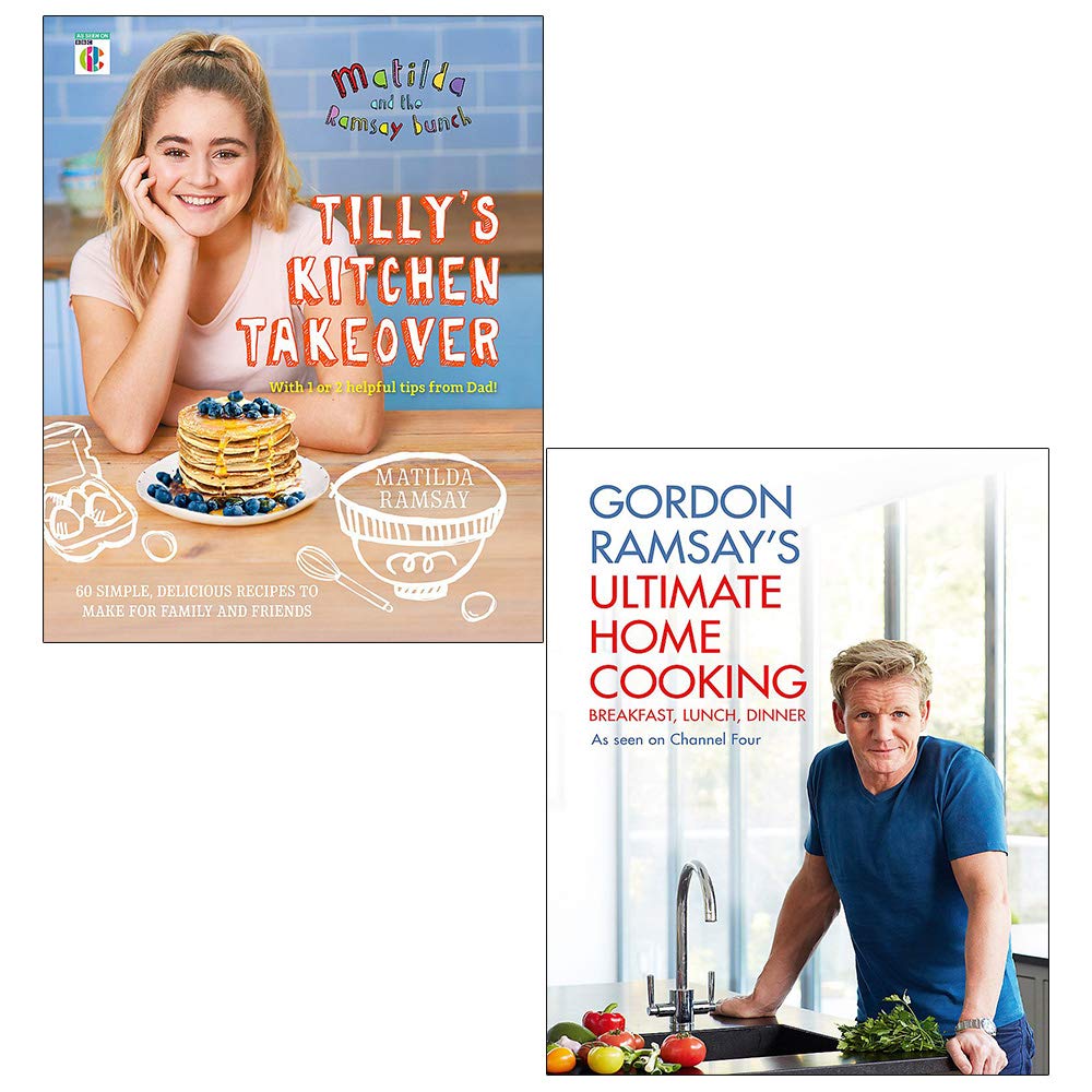 Tillys Kitchen Takeover, Gordon Ramsay Ultimate Home Cooking 2 Books C