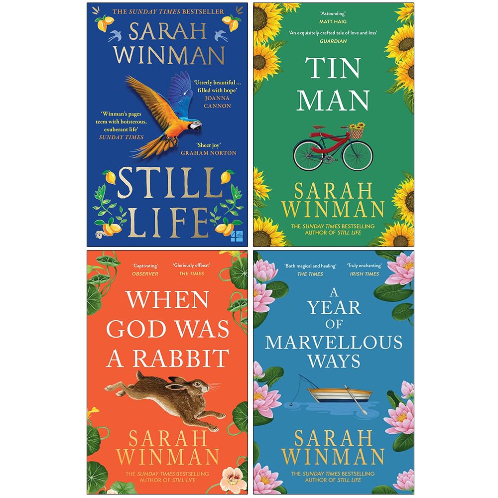 Sarah Winman Collection 4 Books Set (Still Life, Tin Man, A Year of Ma