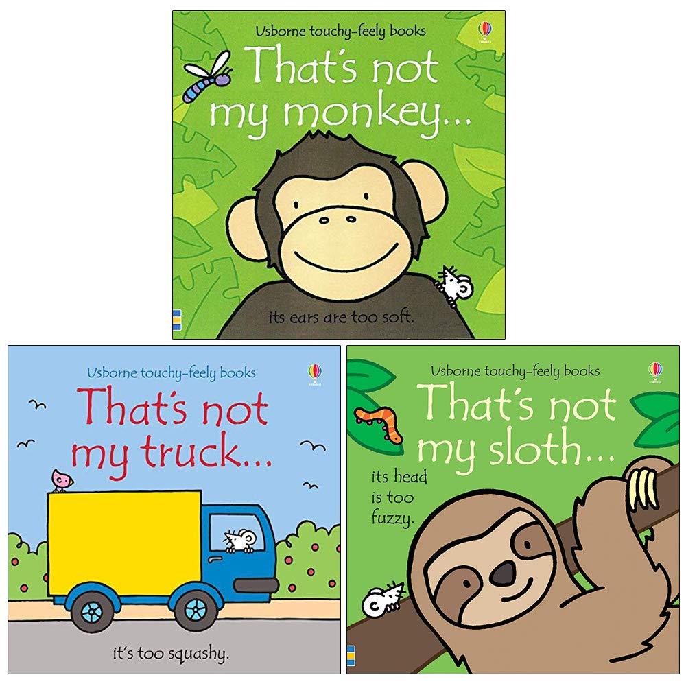 Thats not my Series 3 Books Collection Set By Fiona Watt (Monkey, Truc