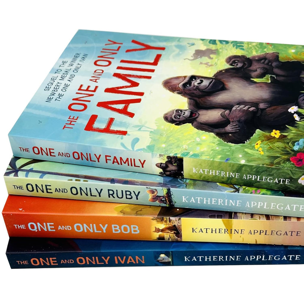 Katherine Applegate Series 4 Books Collection Set (The One and The Onl