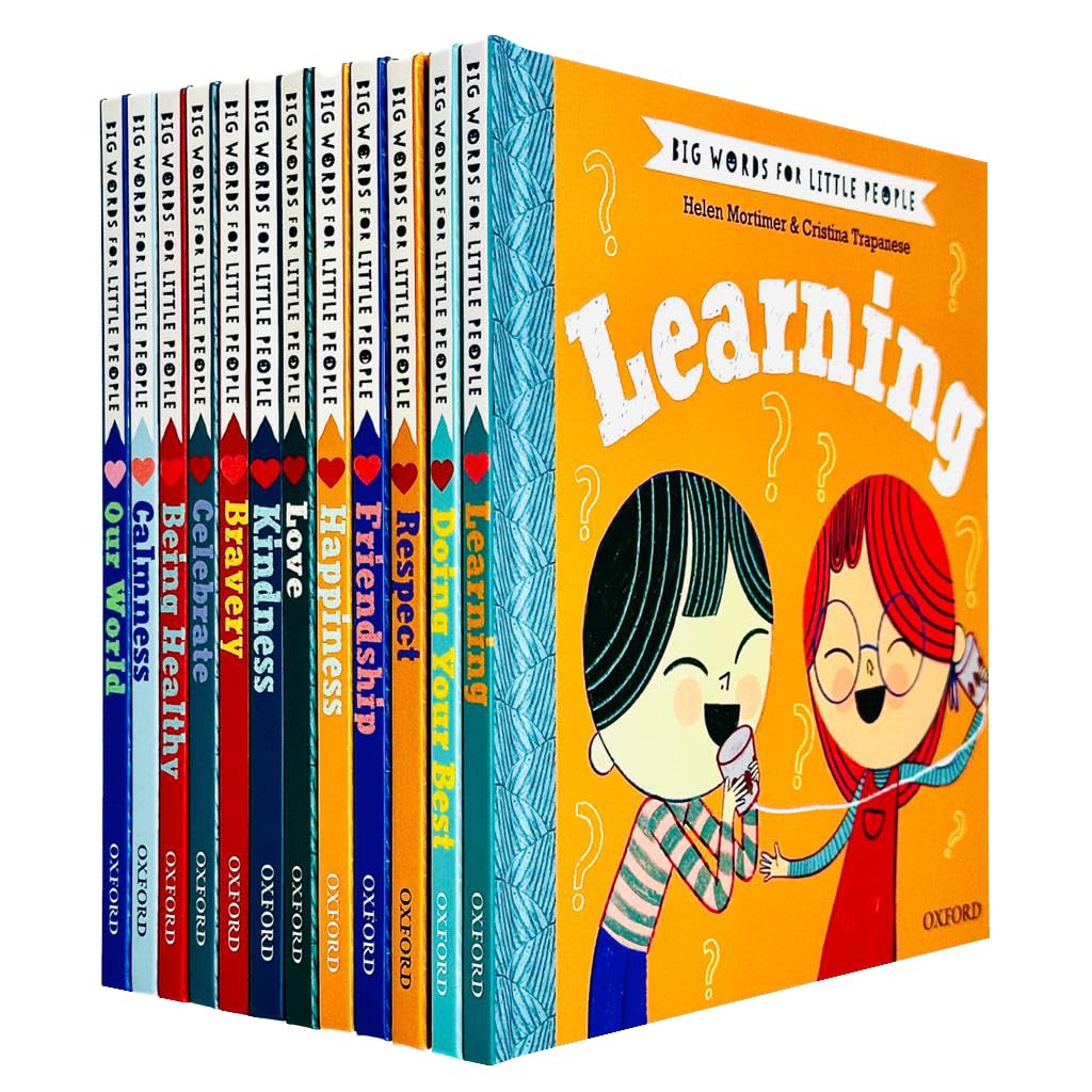 Big Words For Little People Collection 12 Books Set By Helen Mortimer