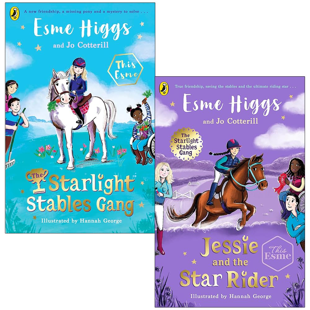 The Starlight Stables Gang Series 2 Books Collection Set By Esme Higgs