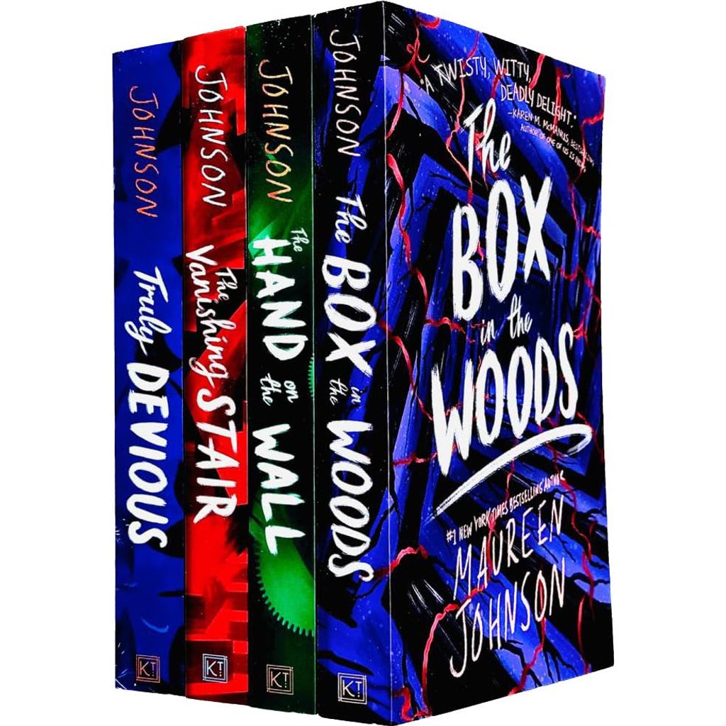 Truly Devious Series 4 Books Collection Set By Maureen Johnson (Truly