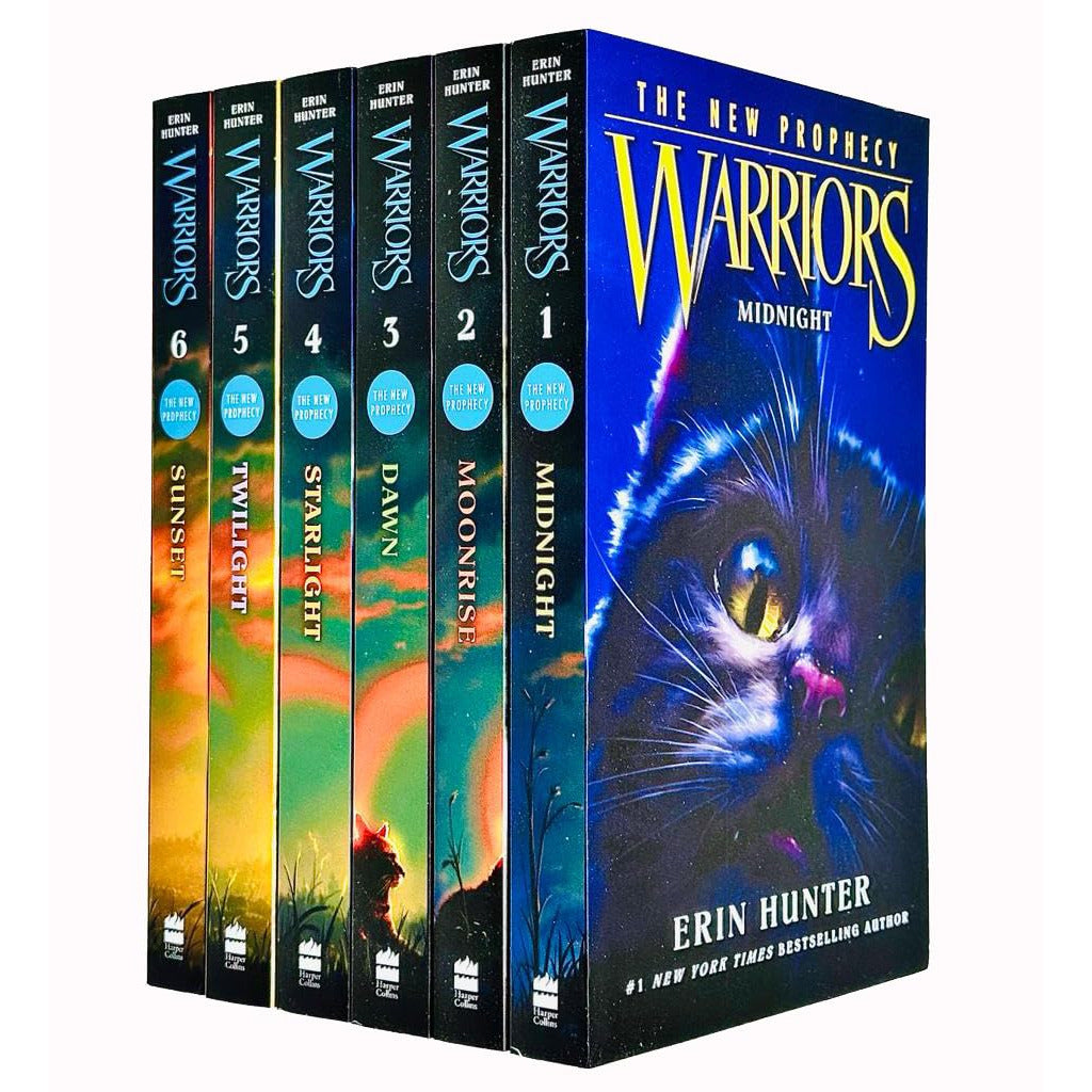 Warriors Cats Series 2 The New Prophecy By Erin Hunter 6 Books Set