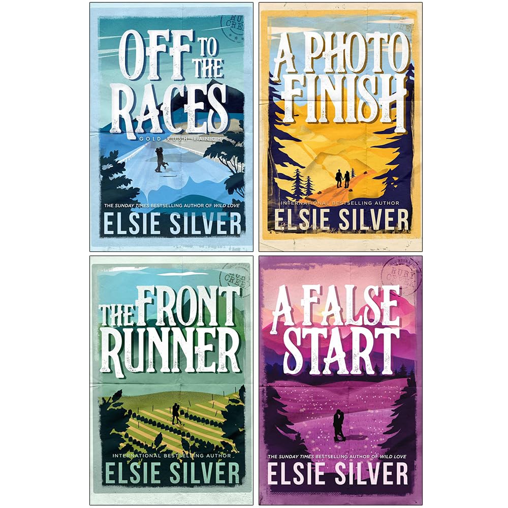 Gold Rush Ranch Series 4 Books Collection Set By Elsie Silver (Off to