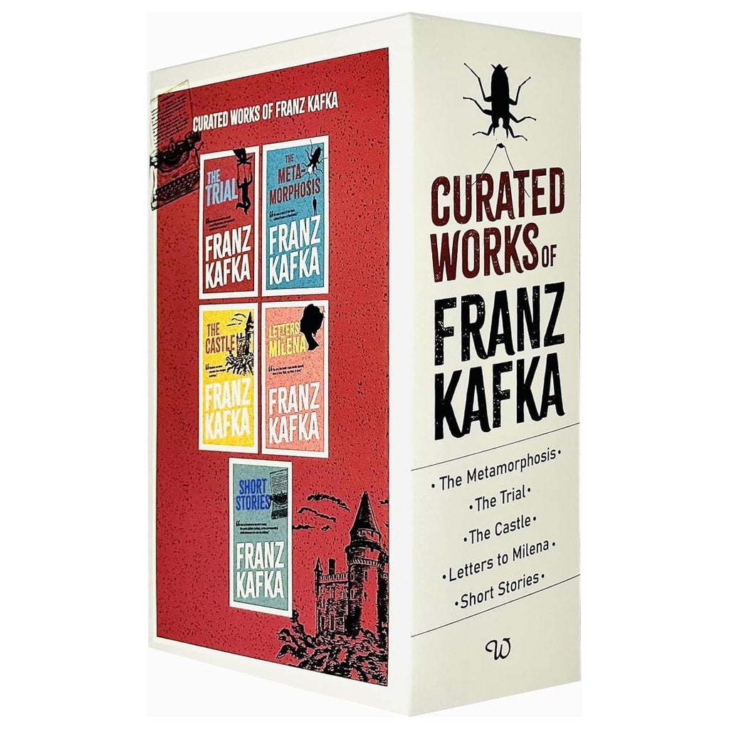 Curated Works of Franz Kafka 5 Books Collection Boxed Set (Philosophy