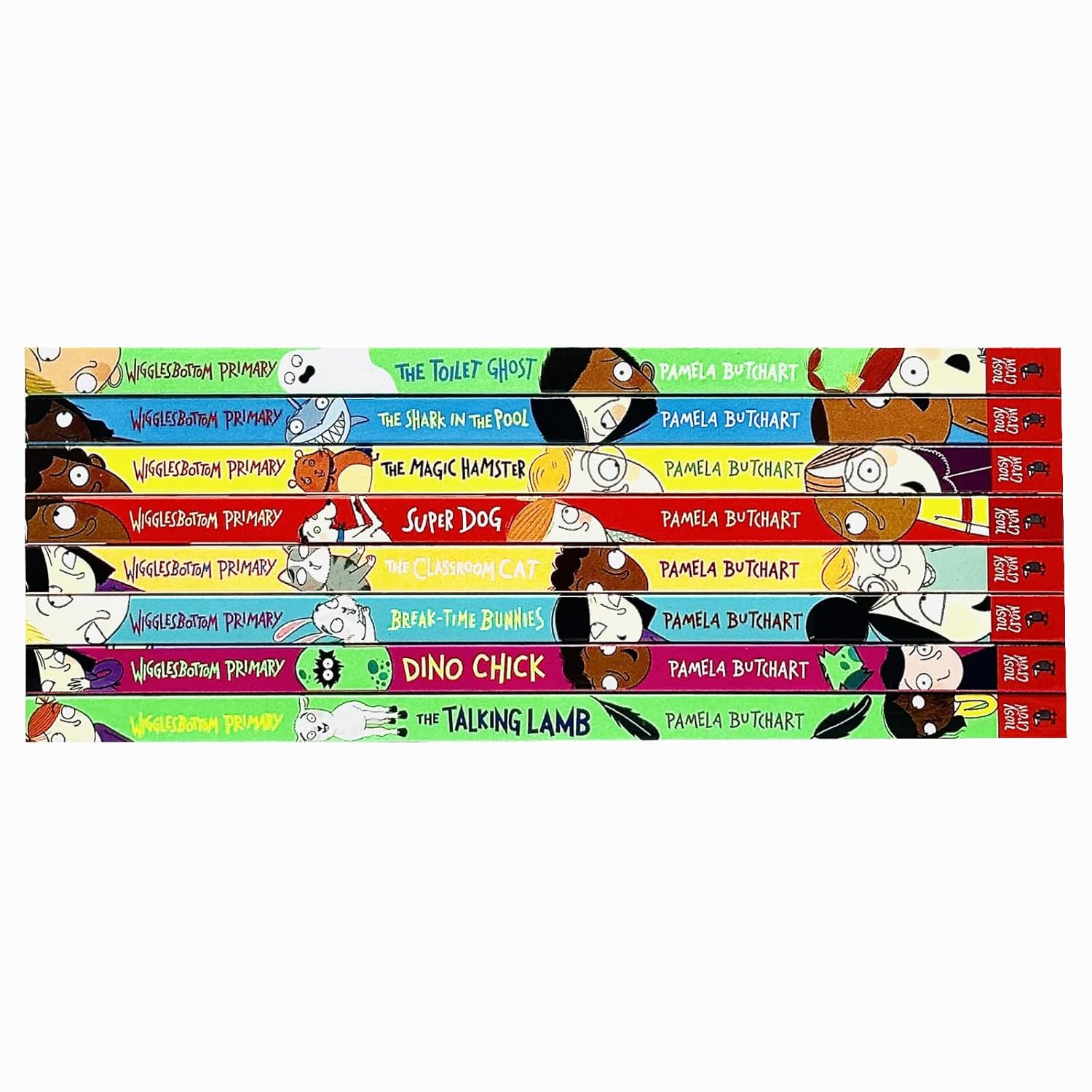 Wigglesbottom Primary Series 8 Books Collection Set By Pamela Butchart