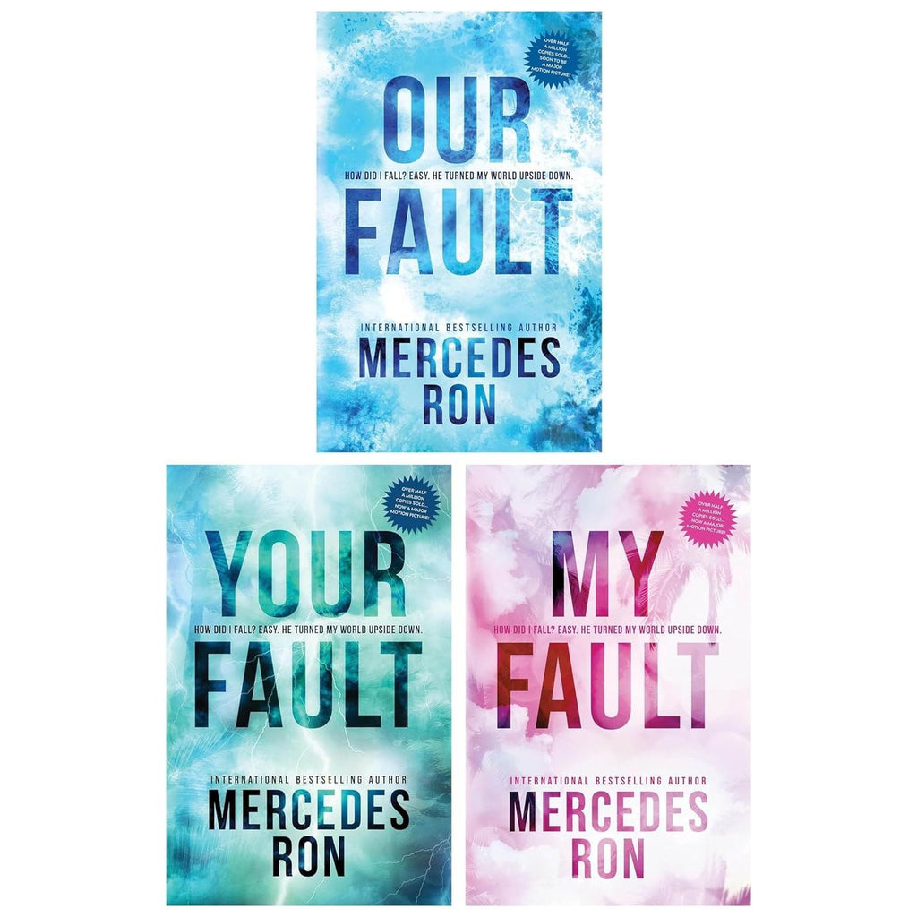 Culpable Series 3 Books Collection Set by Mercedes Ron (My Fault, Your