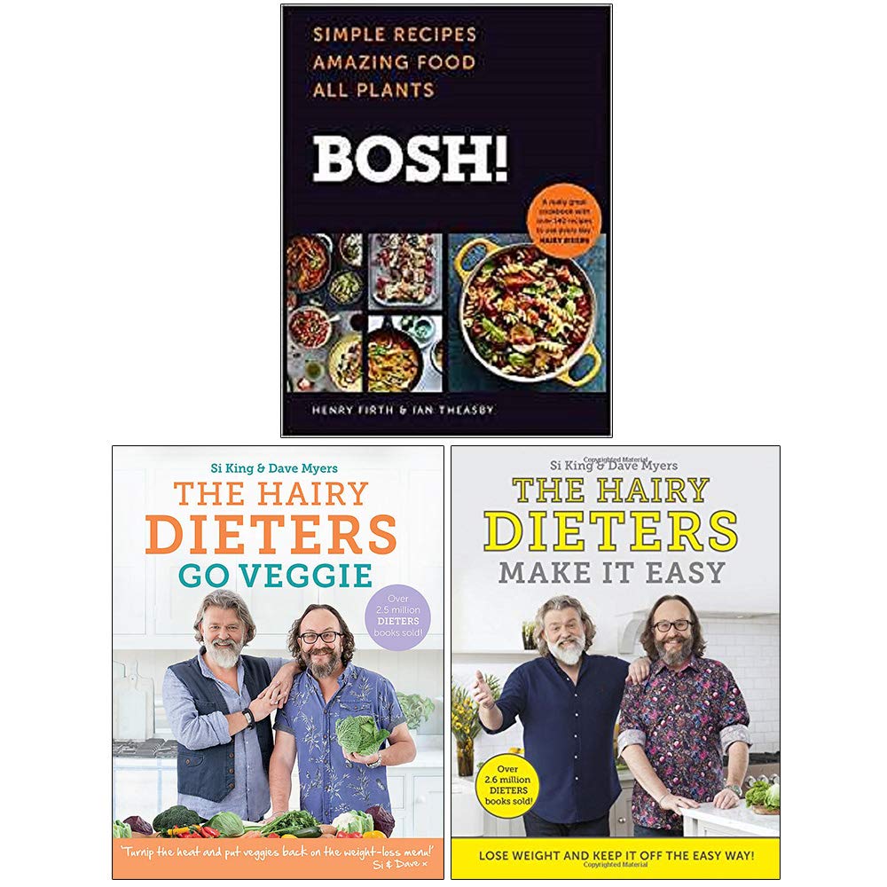 Bosh Simple Recipes [Hardcover], The Hairy Dieters Go Veggie, The Hair