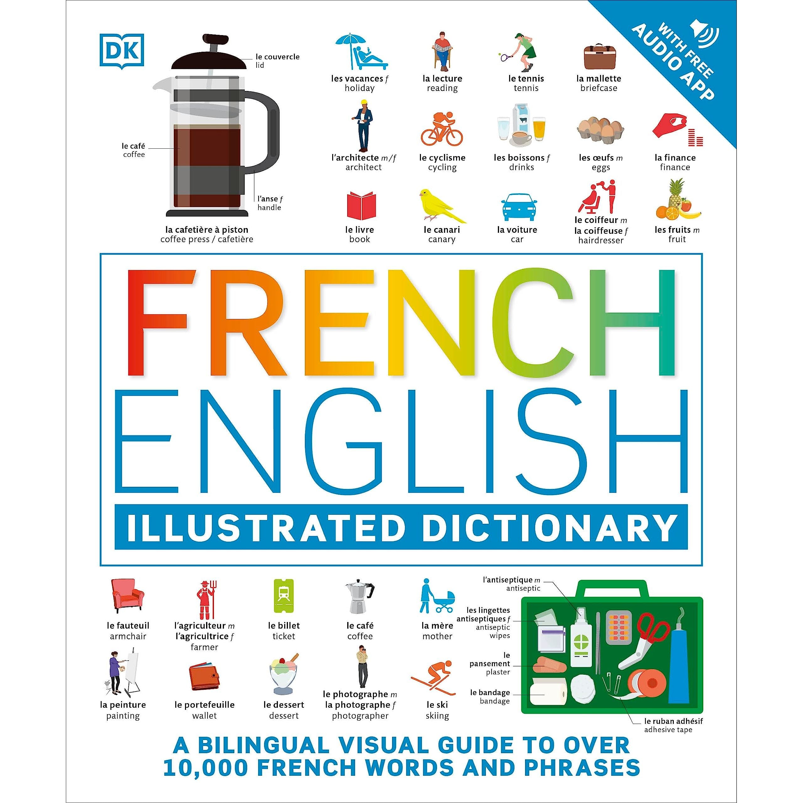 French Words In English Vocabulary My First 100 Words In French A