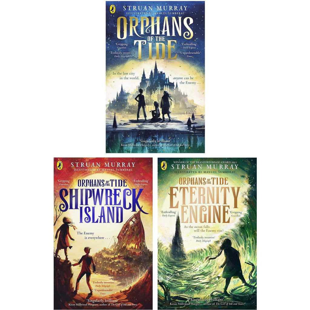 Orphans of the Tide Series 3 Books Collection Set by Struan Murray (Or