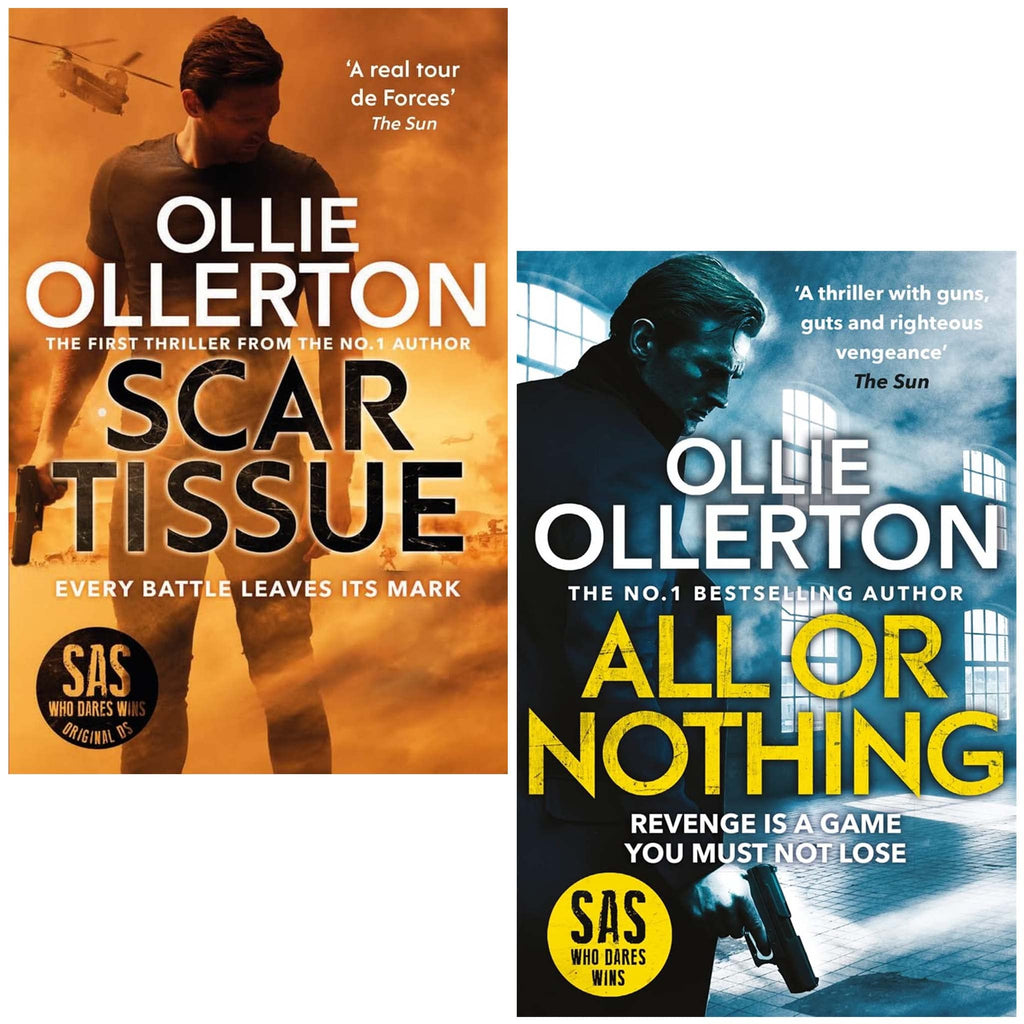 Alex Abbott Series 2 Books Collection Set (Scar Tissue and, All Or Not