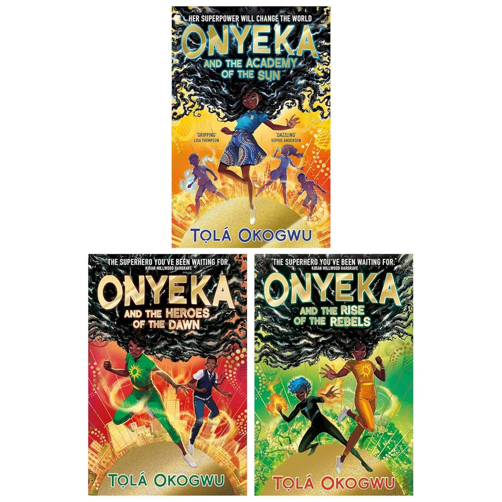 Onyeka Series 3 Books Collection Set (Onyeka and the Academy of the Su