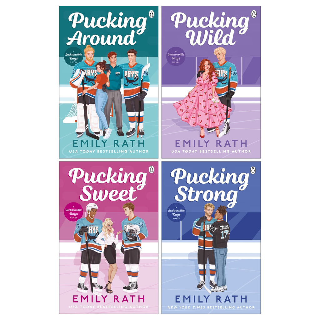 Jacksonville Rays Series By Emily Rath 4 Books Collection Set (Pucking
