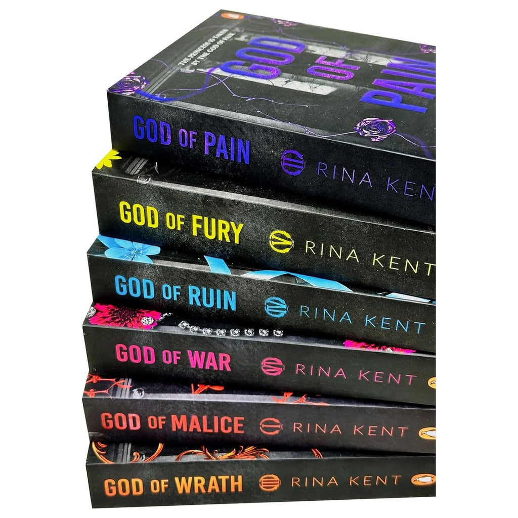 Legacy of Gods Series 6 Books Collection Set By Rina Kent (God of Pain