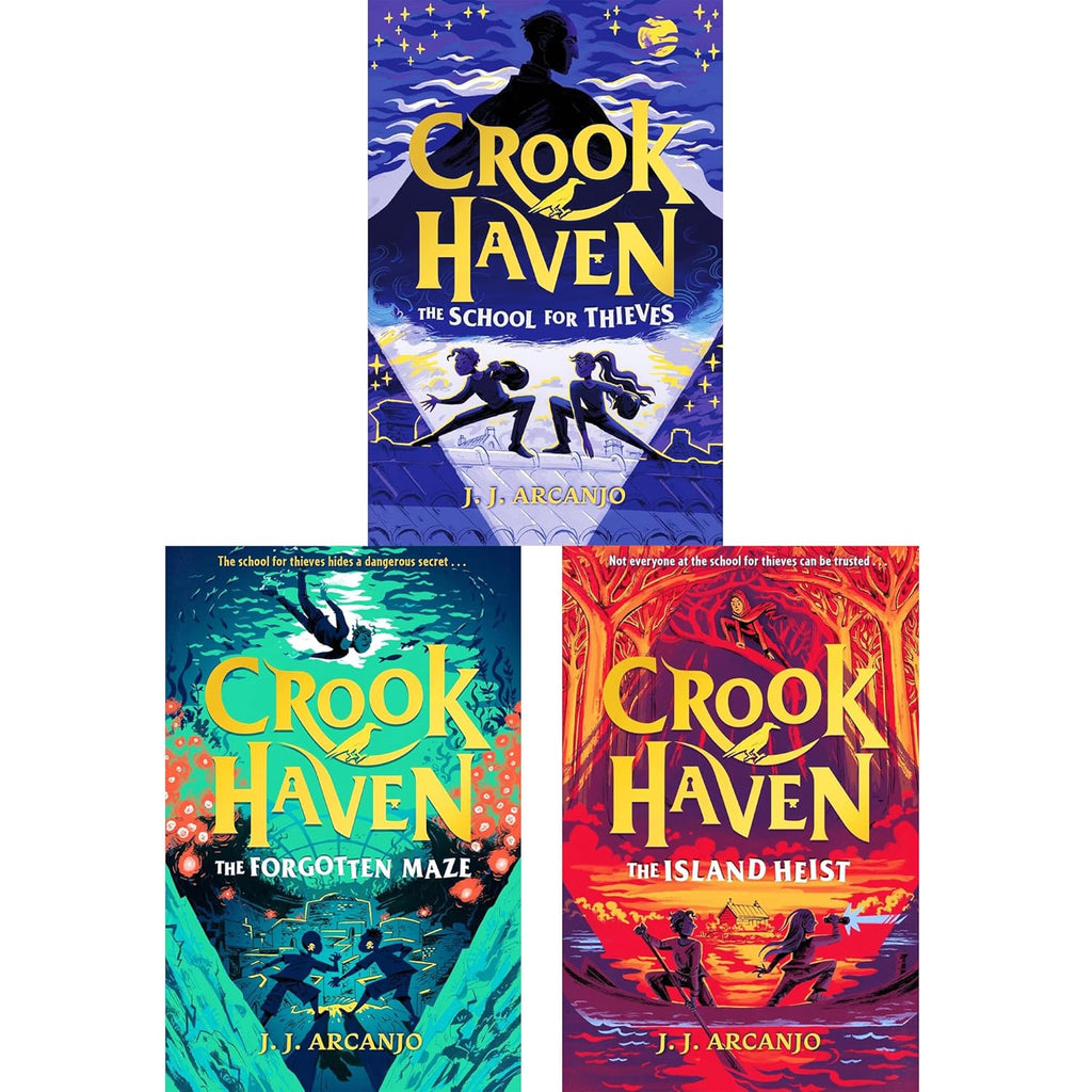 Crookhaven Series Collection by J.J. Arcanjo (3 Books Set): The School