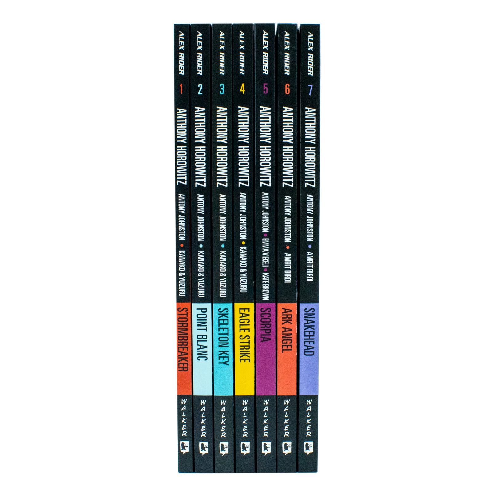 Alex Rider Collection 6 Graphic Novel Books Set By Anthony Horowitz