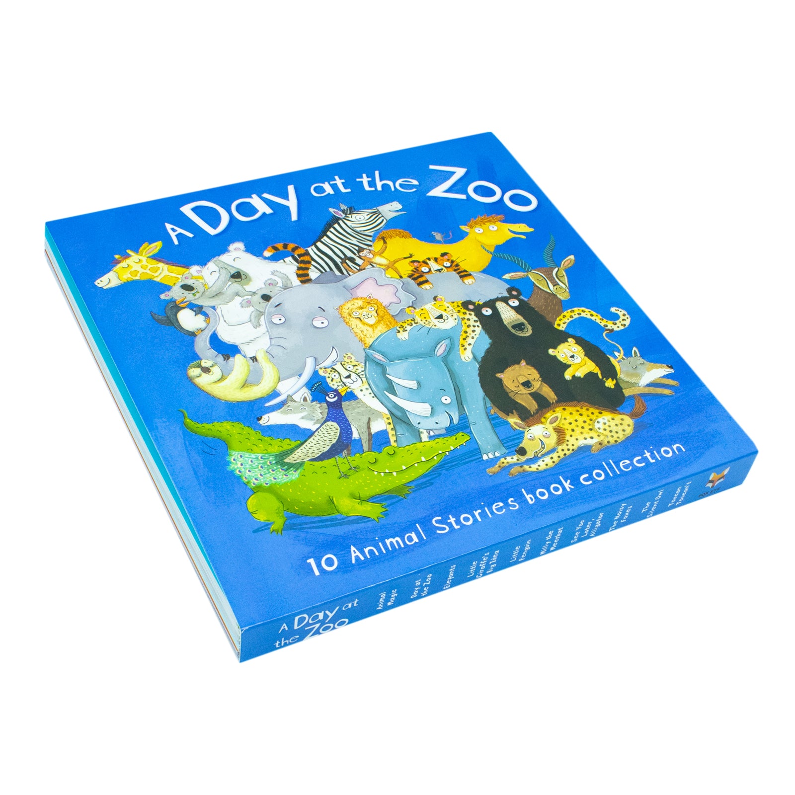 A Day at the Zoo 10 Animal Stories Illustrated Picture Flats Book Coll