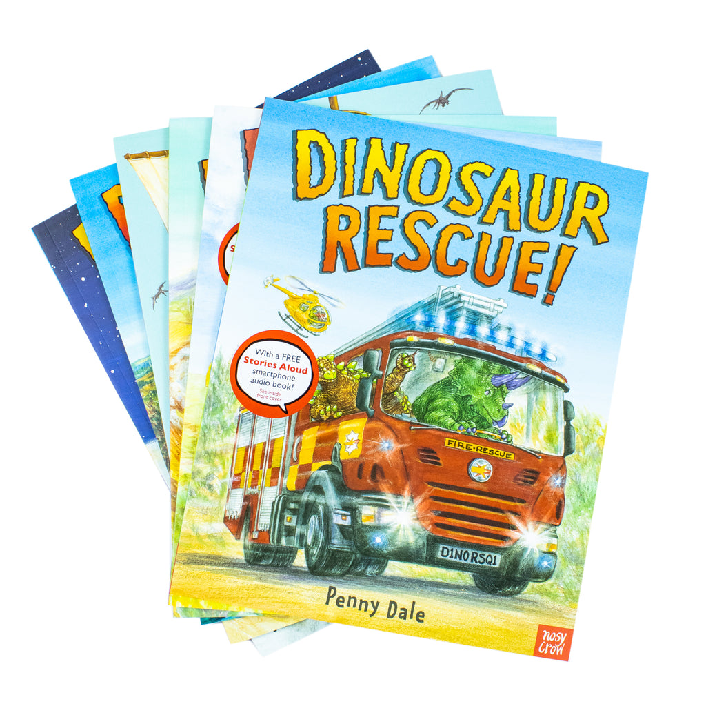 Penny Dale's Dinosaurs Series 6 Books Set With a Free Stories Audio Bo