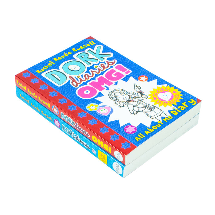 Dork Diaries 2 Books Collection Set by Rachel Renee Russell (Dork Diar