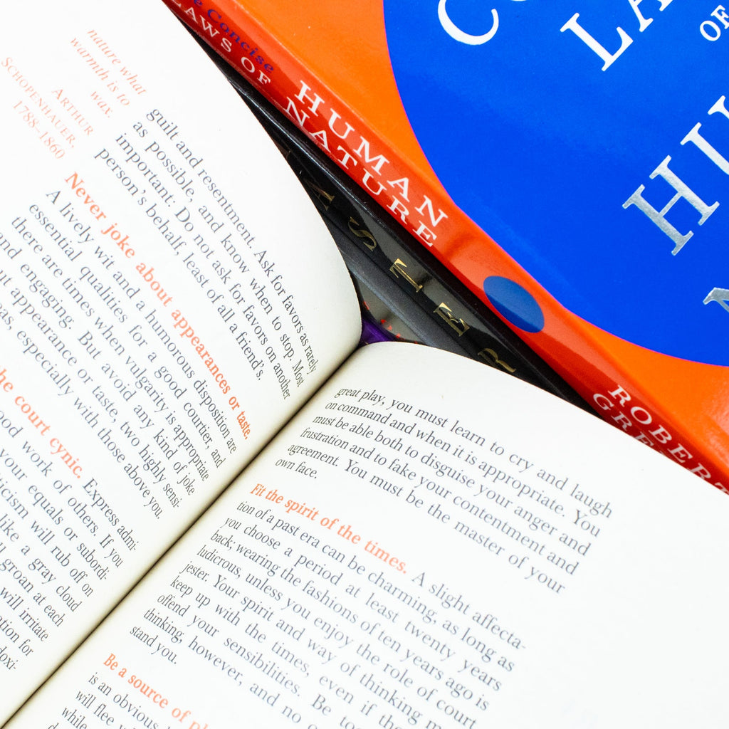 The Concise Series By Robert Greene 3 Books Set (The Concise Laws of H