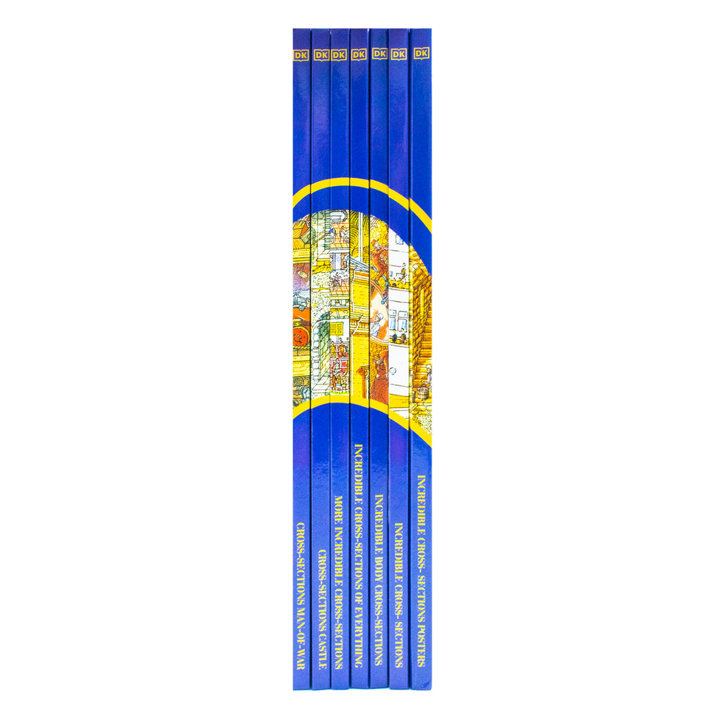 Stephen Biesty’s Incredible Cross-Sections 6-Book Collection Box Set