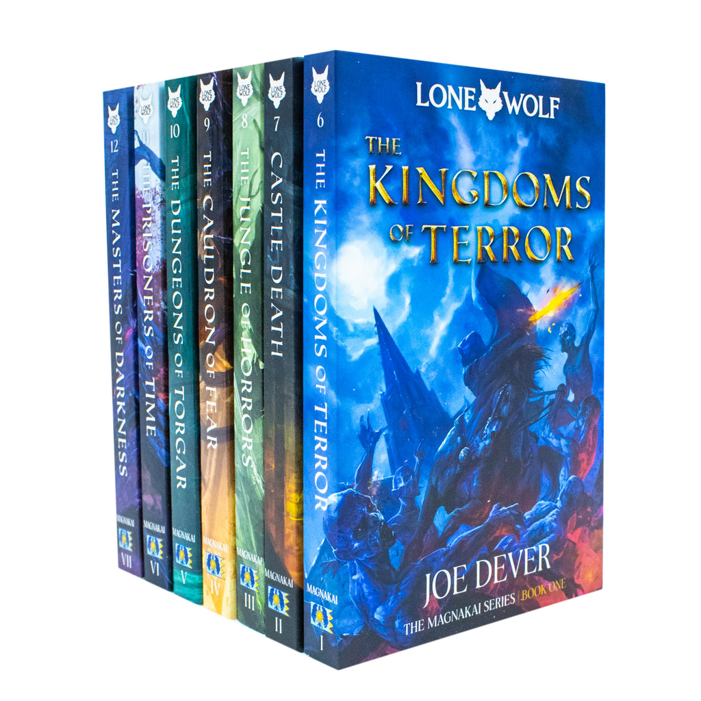 Lone Wolf Series Books 6 - 12 Collection Set by Joe Dever (The Kingdom