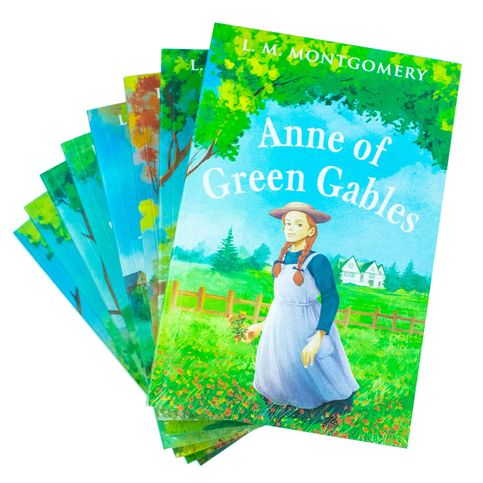 Anne Of Green Gables The Complete Collection 8 Books Set By L.M ...