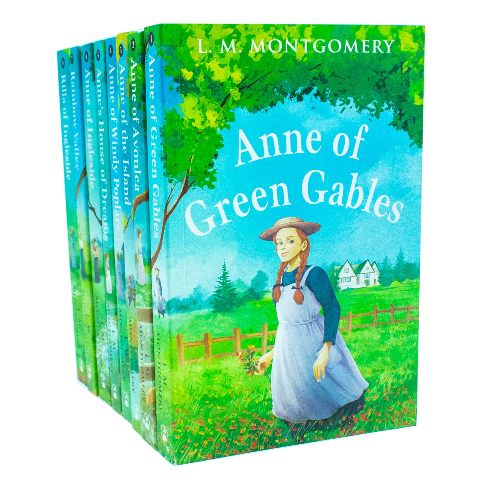 Anne Of Green Gables The Complete Collection 8 Books Set By L.M ...