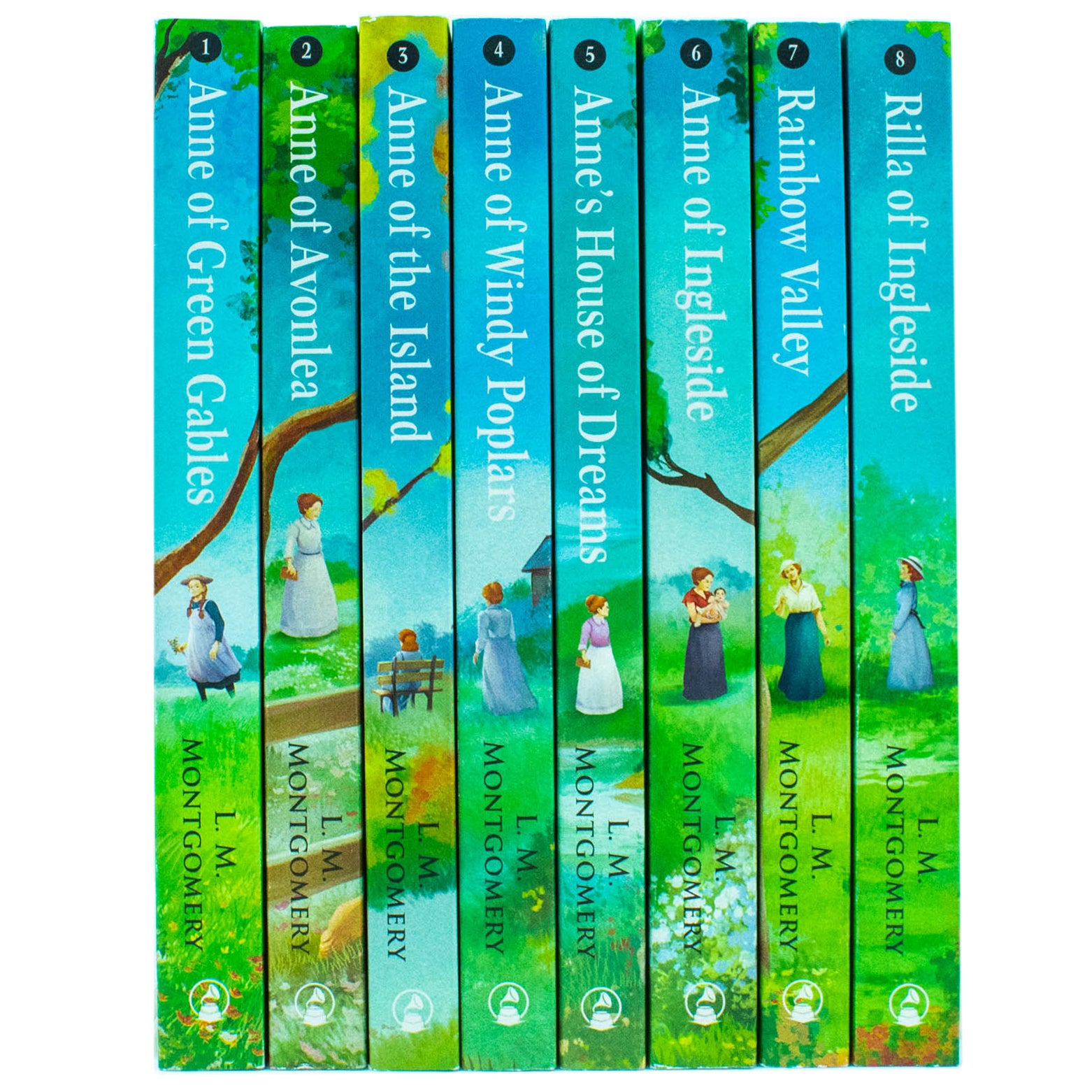 Anne Of Green Gables The Complete Collection 8 Books Set By L.M ...