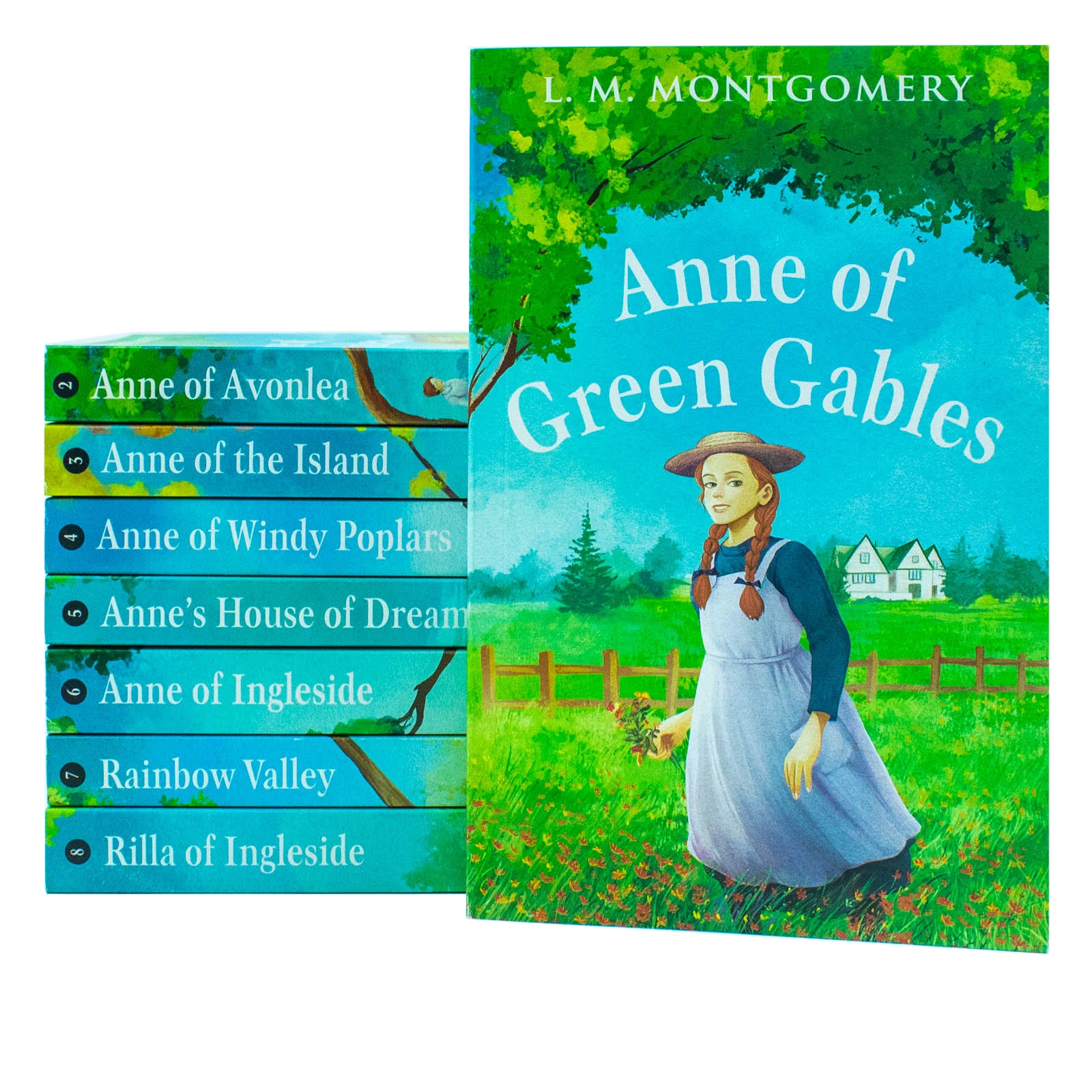 Anne Of Green Gables The Complete Collection 8 Books Set By L.M ...